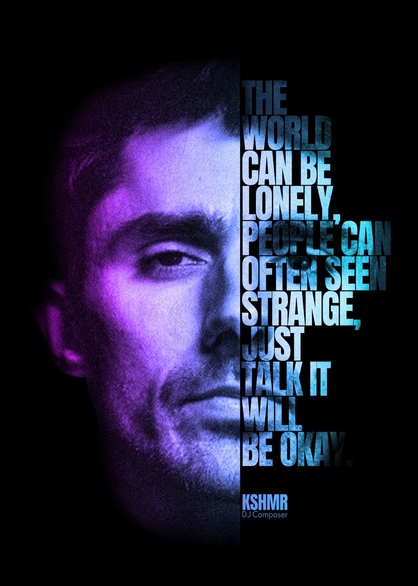 'Niles HollowellDhar KSHMR' Poster by erwin saputra art | Displate