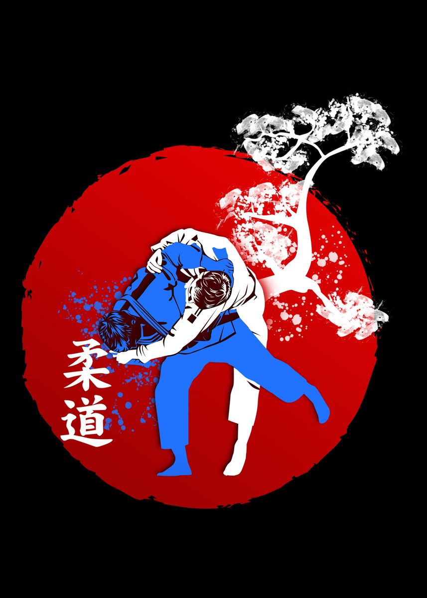 'Judo' Poster, picture, metal print, paint by O G | Displate