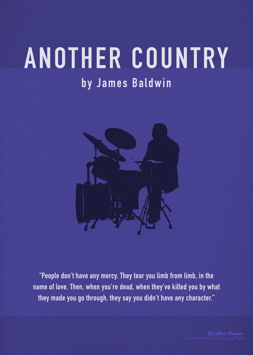 'Another Country Book Art ' Poster by Design Turnpike | Displate