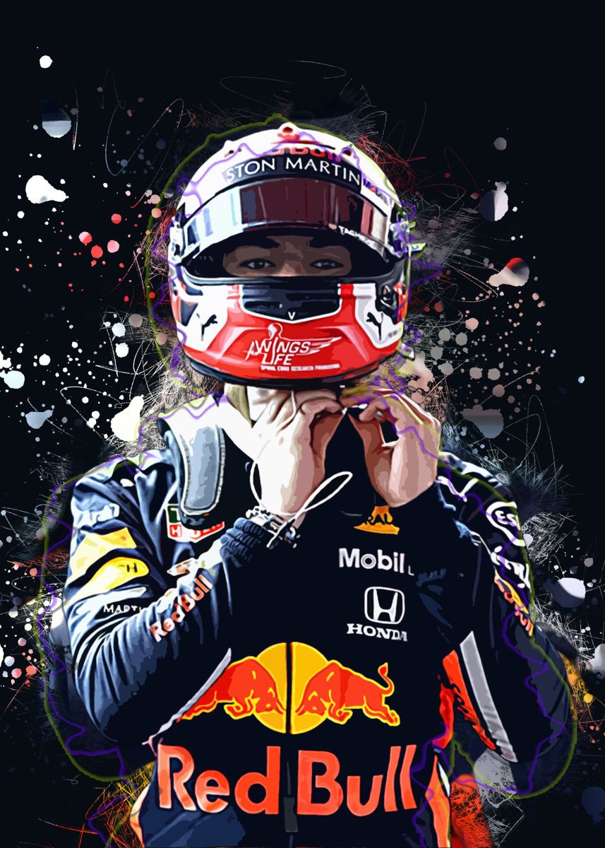 'Pierre Gasly' Poster by PADA GROUP | Displate