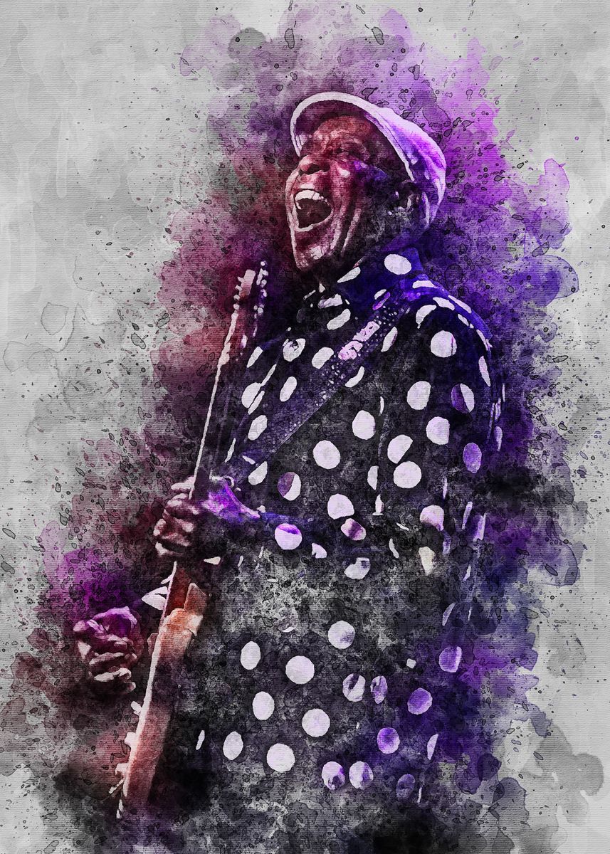 'Buddy Guy' Poster by BFM STUDIO | Displate