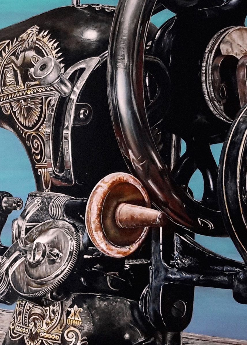 'The Machine VII' Poster, picture, metal print, paint by JBello Studio ...