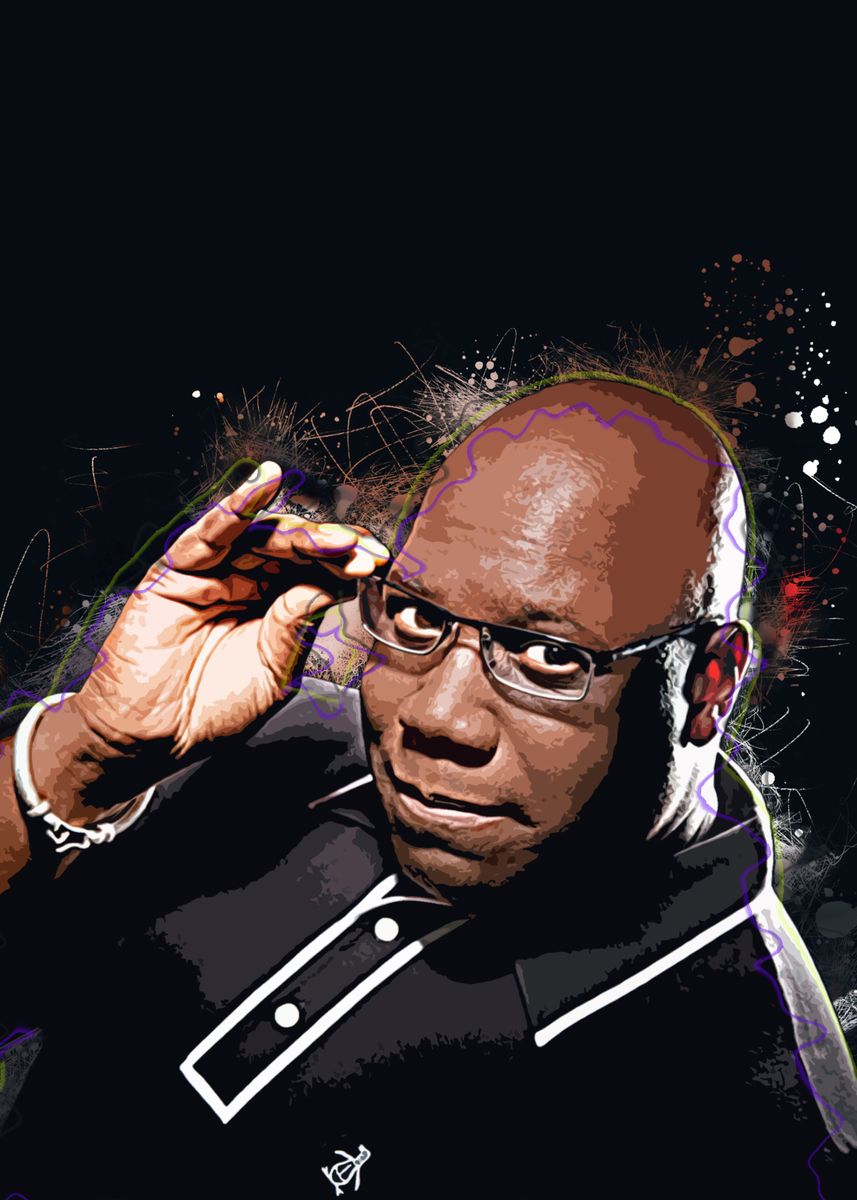 'Carl Cox' Poster, picture, metal print, paint by MDA STUDIO | Displate