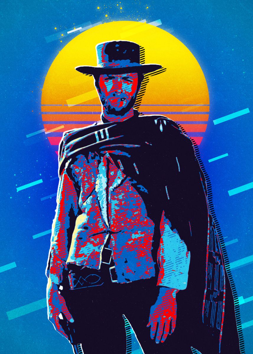 'Clint Eastwood' Poster, picture, metal print, paint by Posterlicious ...