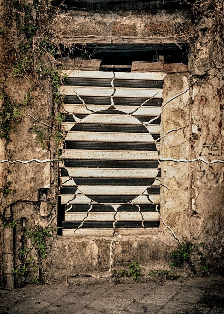 'Painted Shop Shutter' Poster, picture, metal print, paint by Marco ...