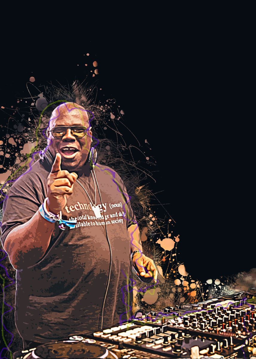 'Carl Cox' Poster by MDA STUDIO | Displate