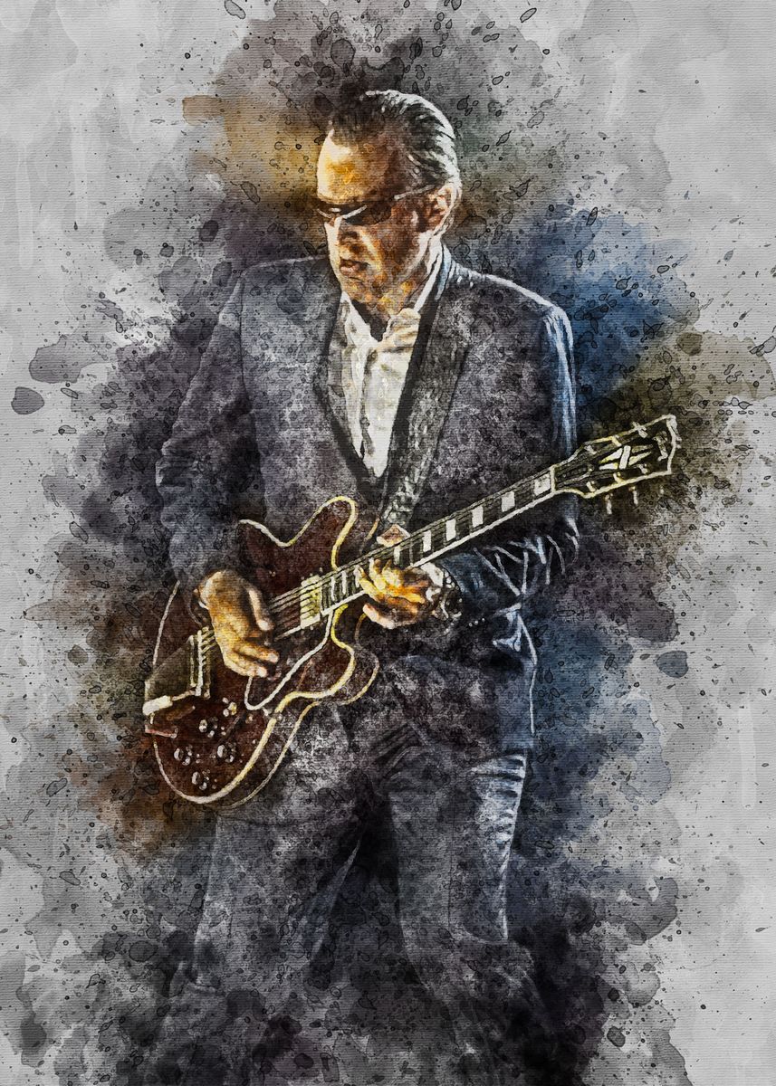 'Joe Bonamassa' Poster, picture, metal print, paint by BFM STUDIO ...