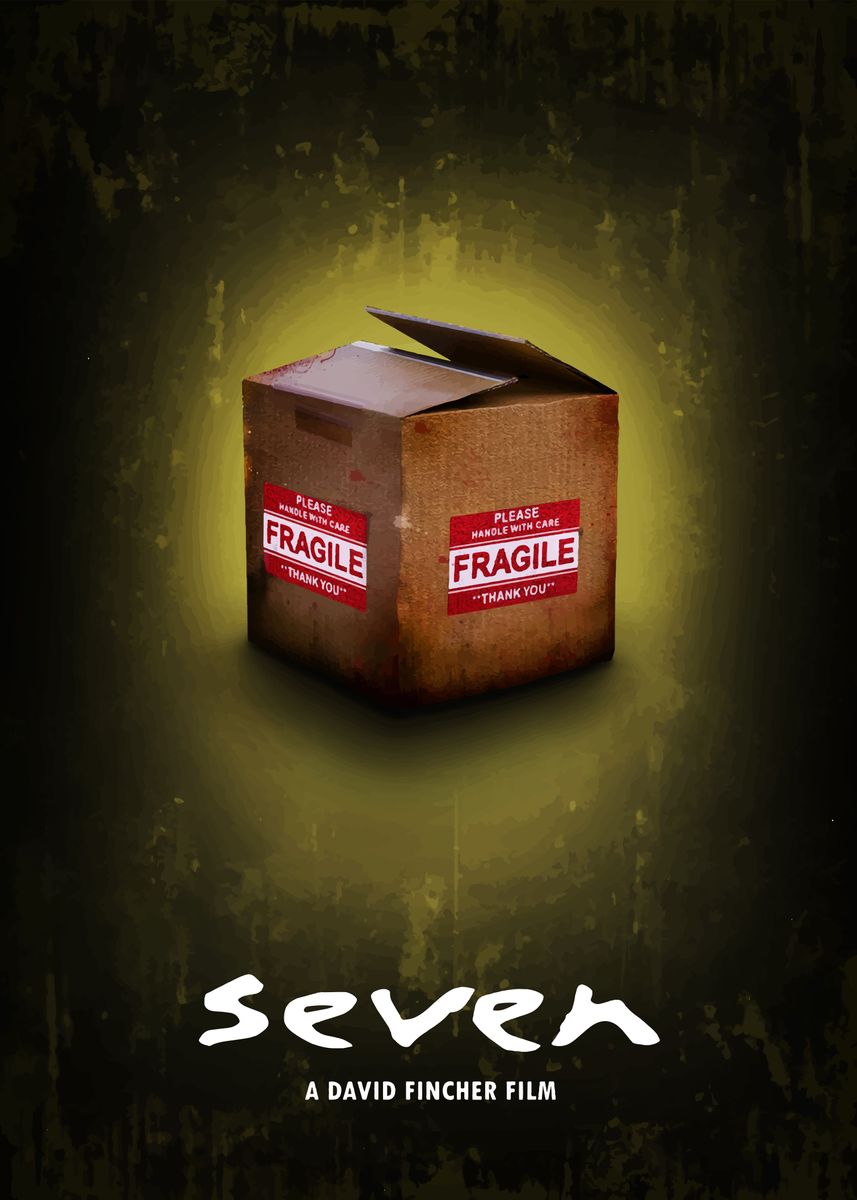 'Seven' Poster, picture, metal print, paint by Bo Kev | Displate