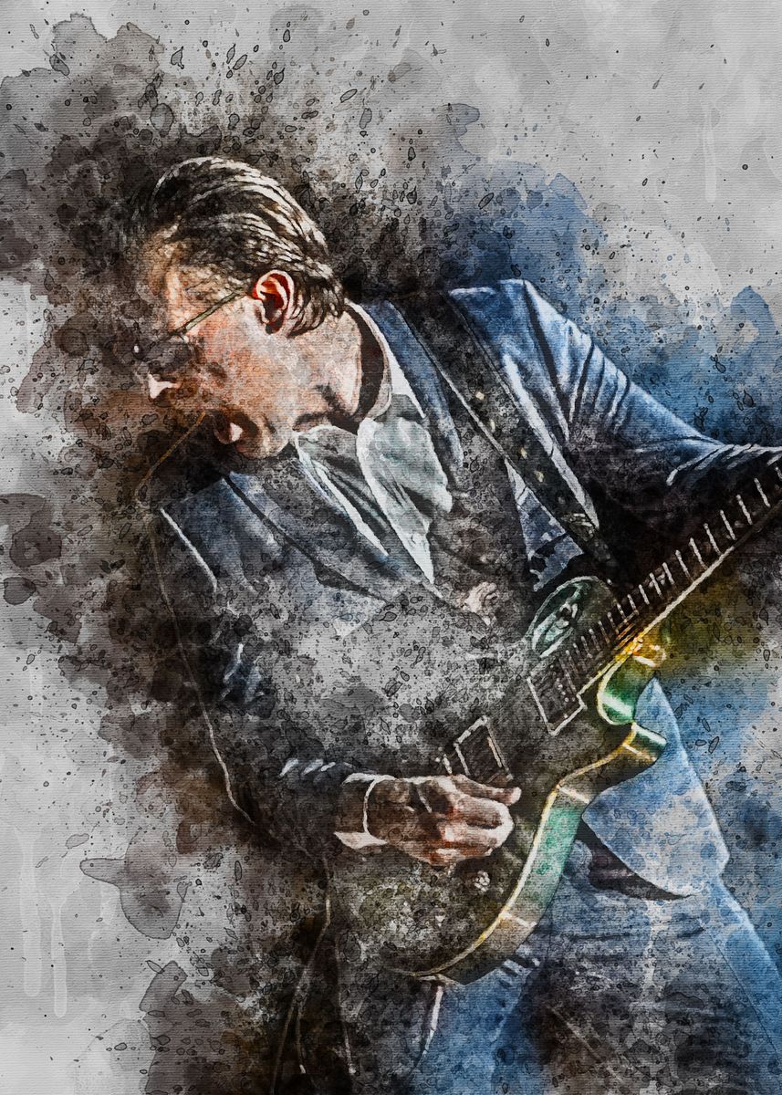 'Joe Bonamassa' Poster, picture, metal print, paint by BFM STUDIO ...