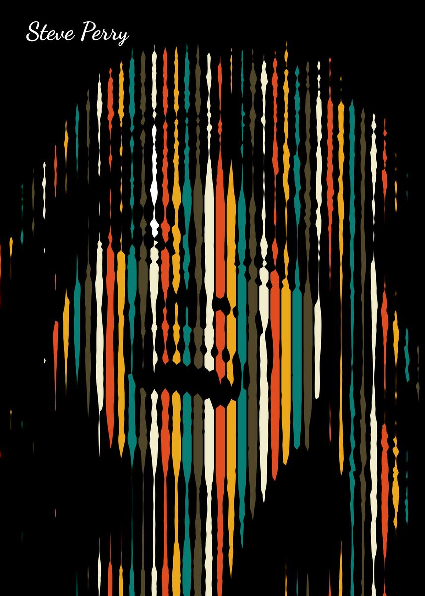 'Steve Perry' Poster by Yusuf Dedi Wijaya | Displate