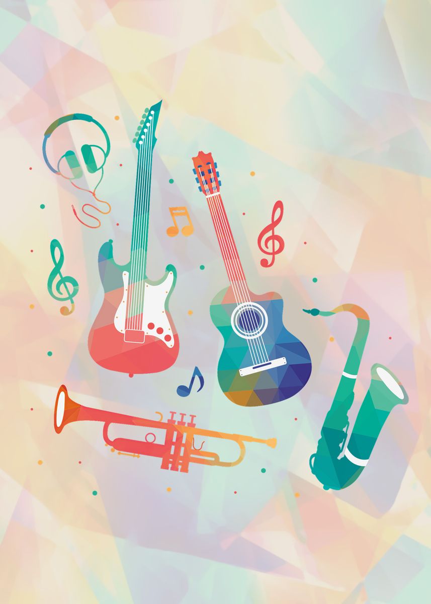 'Soul Of Music' Poster by AST Blunt | Displate