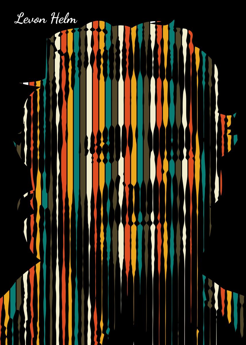 'Levon Helm' Poster by Yusuf Dedi Wijaya | Displate