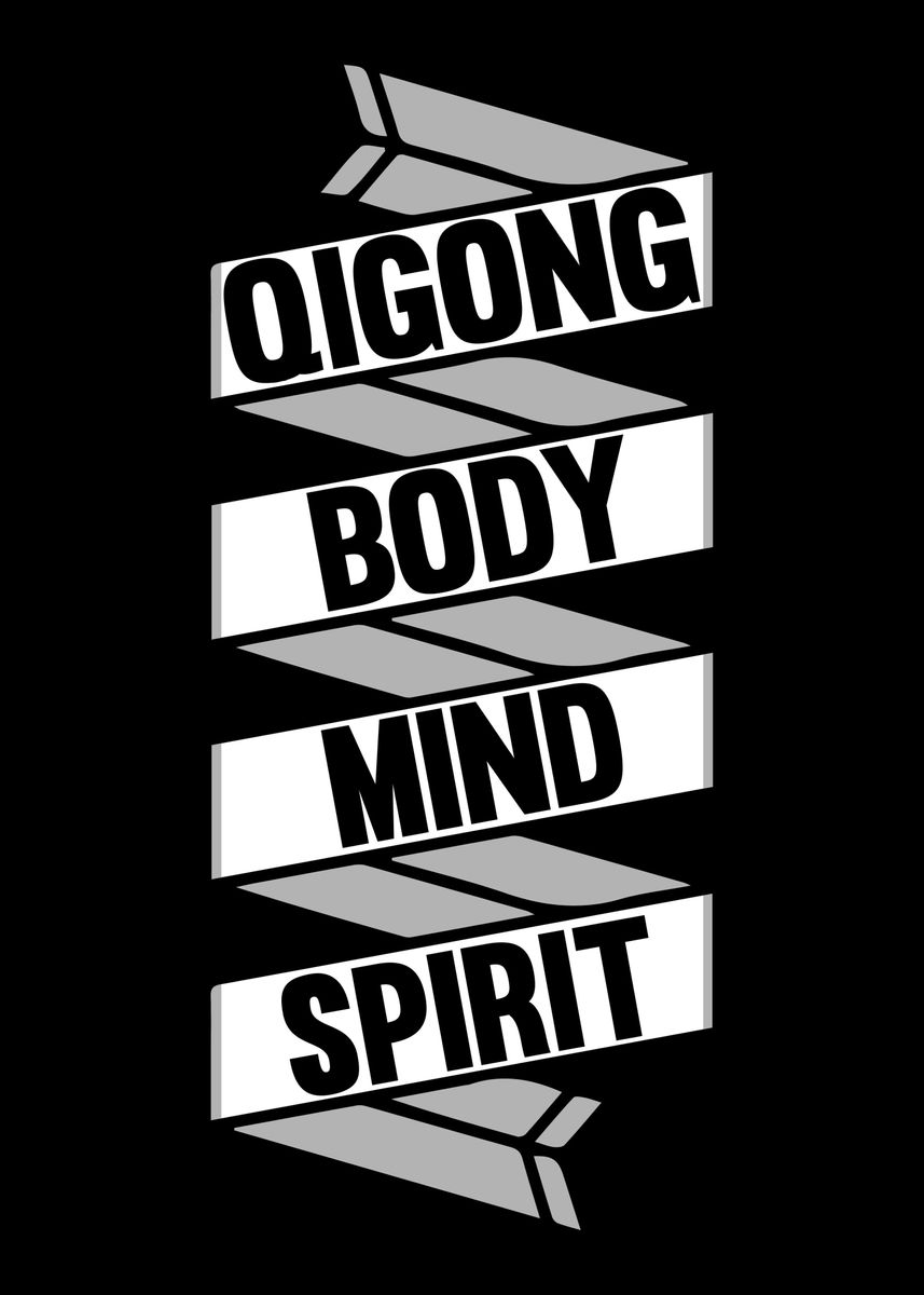 'Qigong Tai Chi Qi Gong' Poster by Sebastian Wünsche | Displate