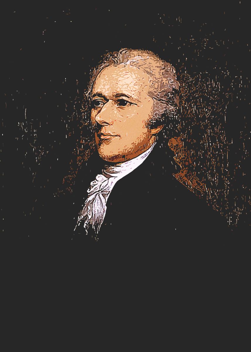 'alexander hamilton' Poster, picture, metal print, paint by Thogi Gio ...