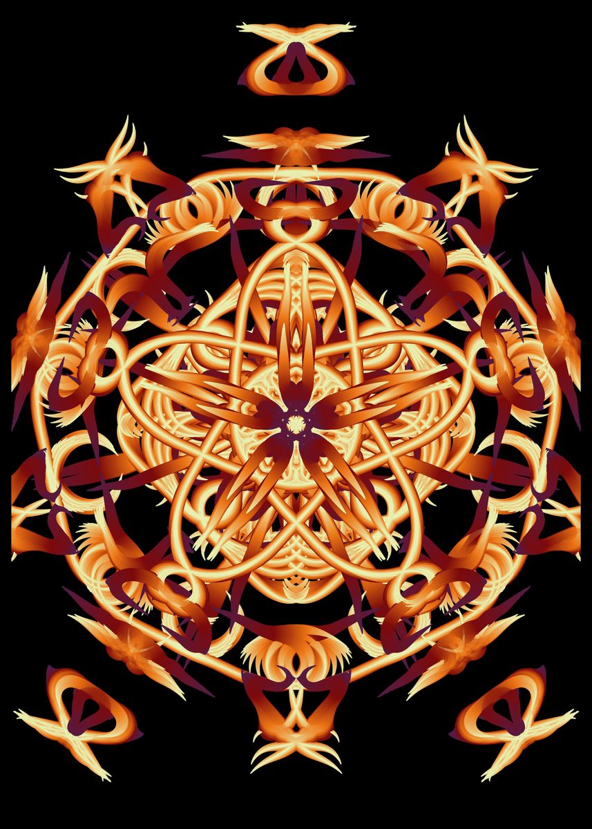'Omega Variant' Poster, picture, metal print, paint by John Quigley ...