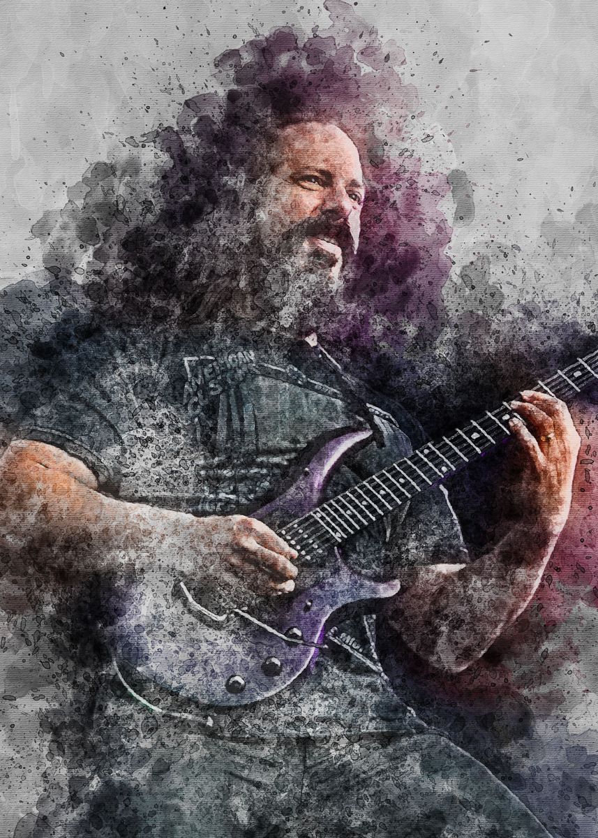 'John Petrucci' Poster by BFM STUDIO | Displate