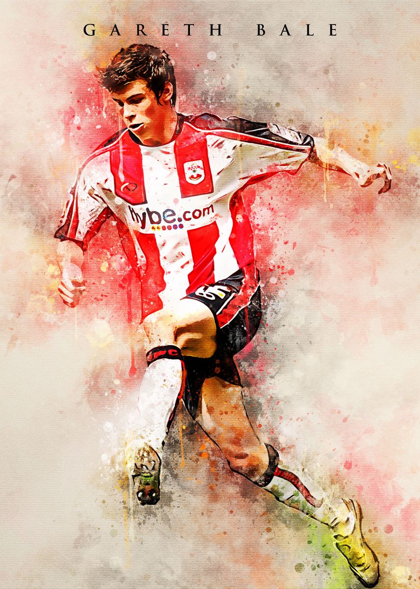 'Gareth Bale' Poster, picture, metal print, paint by The Sulung | Displate