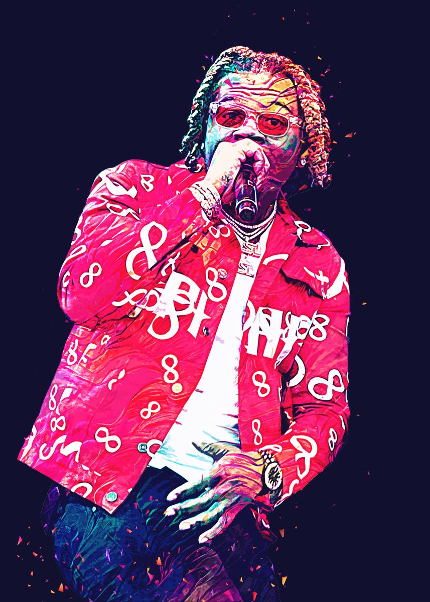 'Gunna' Poster, picture, metal print, paint by TI KI | Displate