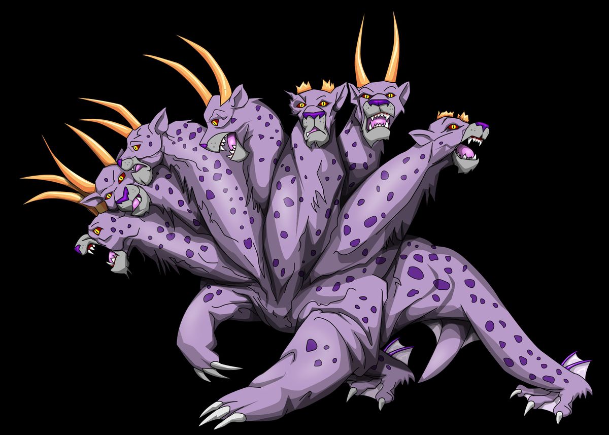 'The Beast' Poster by Tray Summerall | Displate