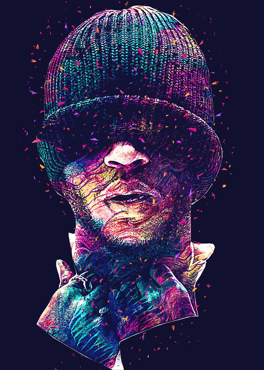 '6lack ' Poster, picture, metal print, paint by ru ke | Displate