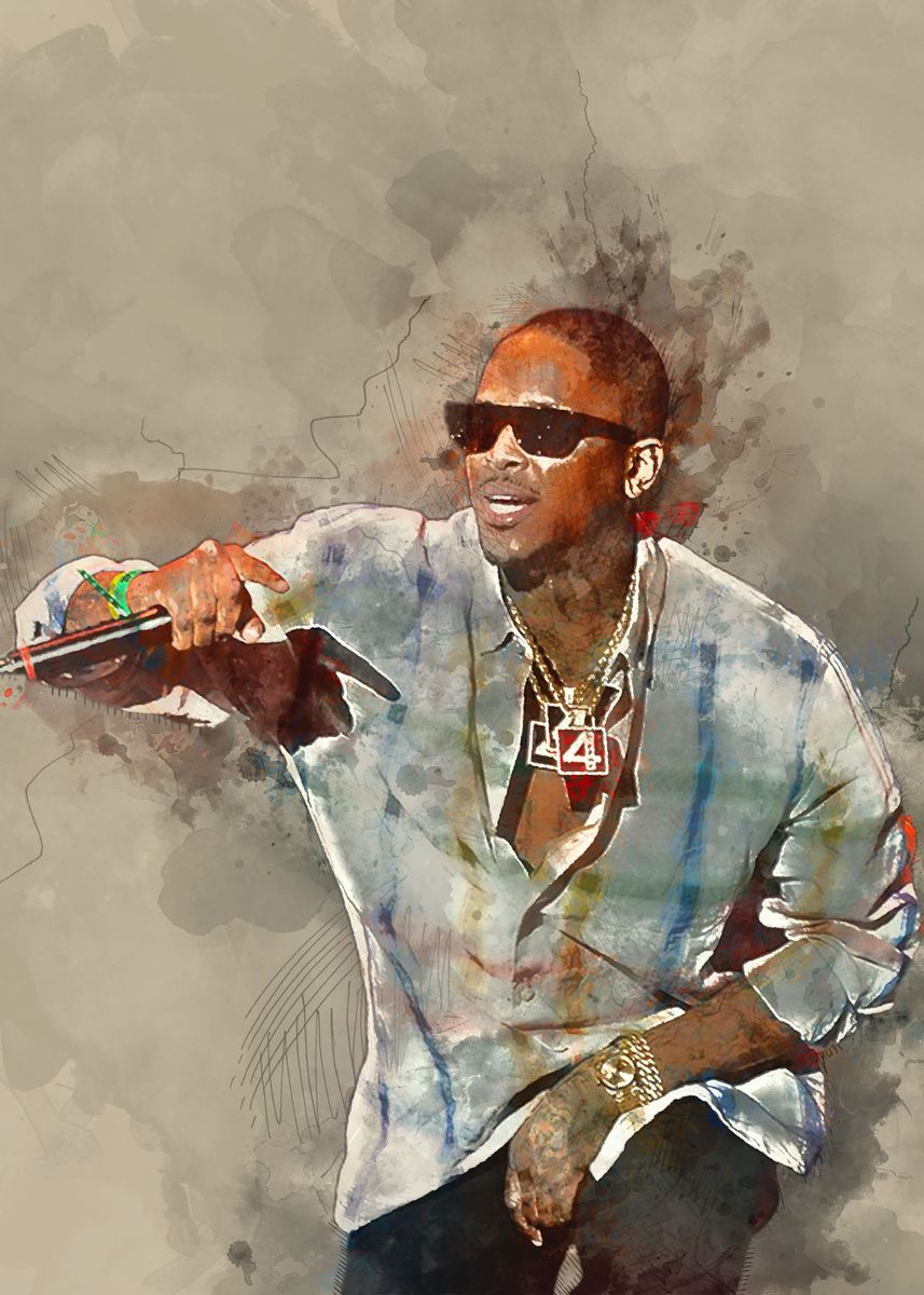 'YG' Poster, picture, metal print, paint by DTW GROUP | Displate