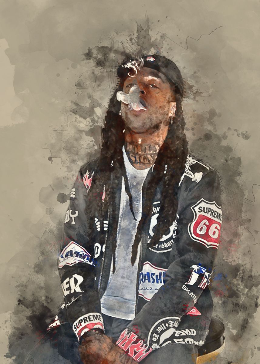 'Ty Dolla Sign' Poster, picture, metal print, paint by DTW GROUP | Displate