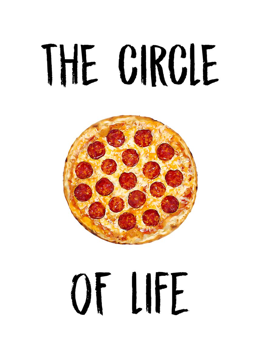 'The Cirle of Life' Poster by Weltenraser | Displate