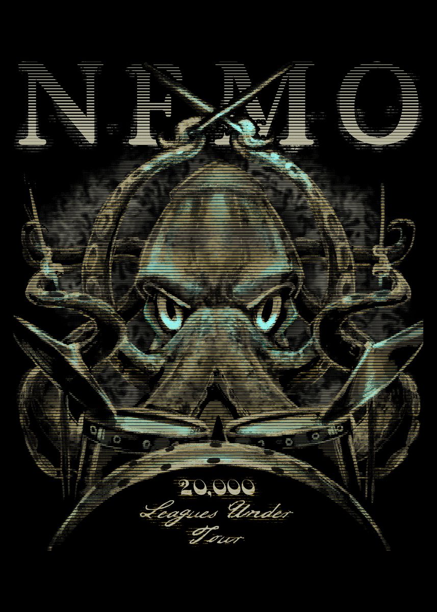 'Band Books Nemo' Poster by Amanda Diehl | Displate