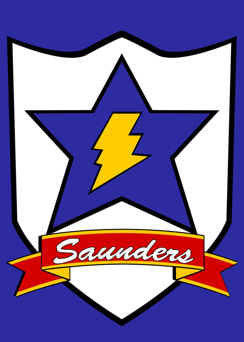 'Saunders' Poster, picture, metal print, paint by Elomin Sha | Displate