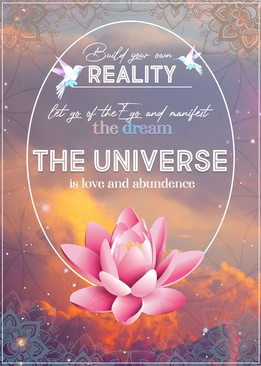 'Universe Provides' Poster by POLI Store | Displate
