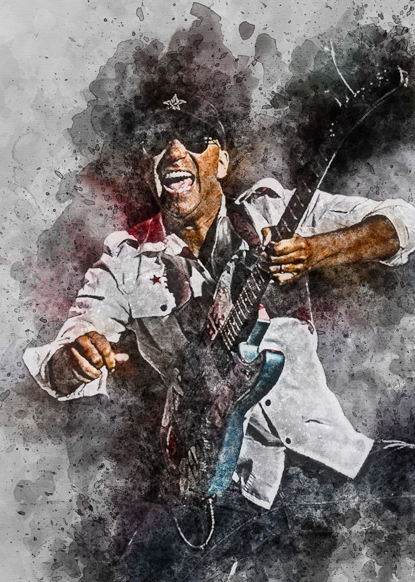 'Tom Morello' Poster by BFM STUDIO | Displate