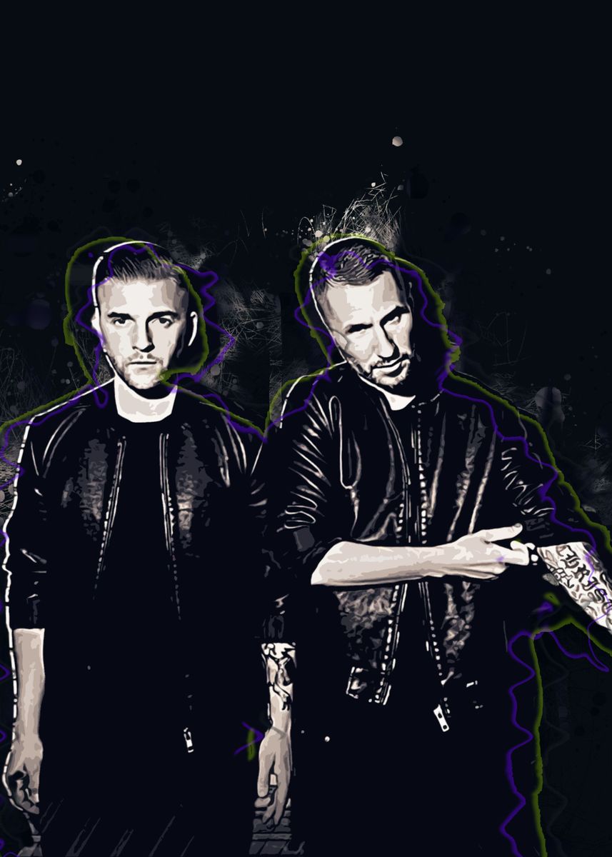 'Galantis' Poster, picture, metal print, paint by MDA STUDIO | Displate