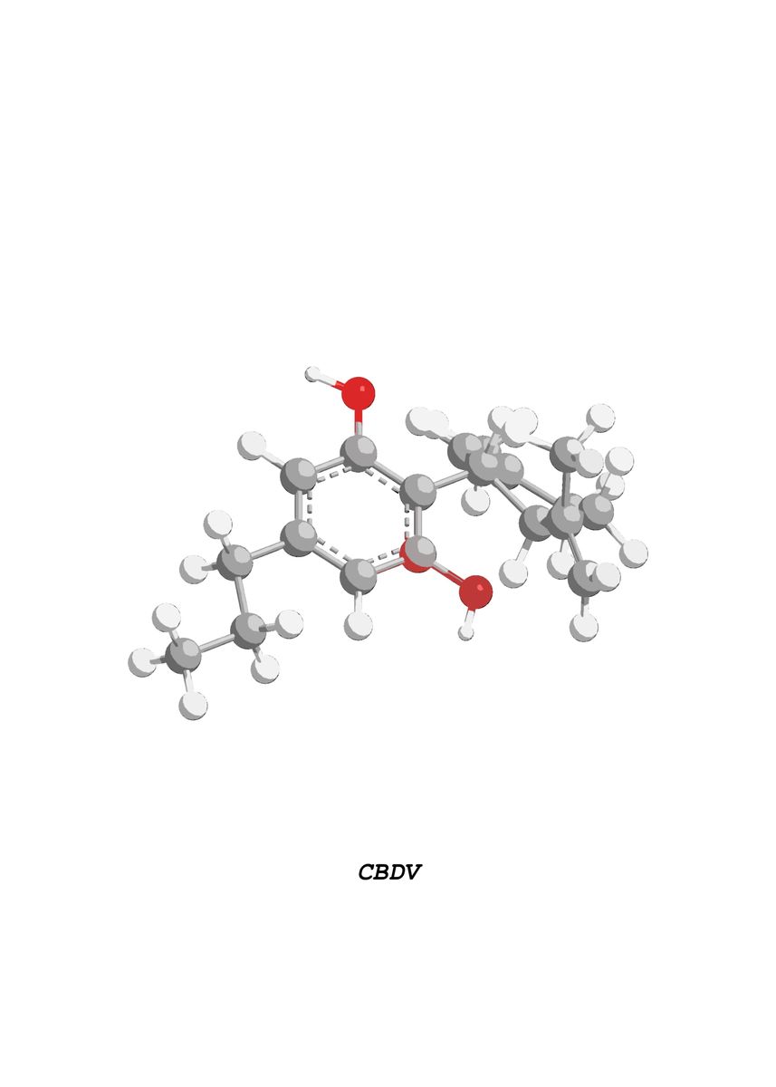 'CBDV' Poster, picture, metal print, paint by ChemECool | Displate