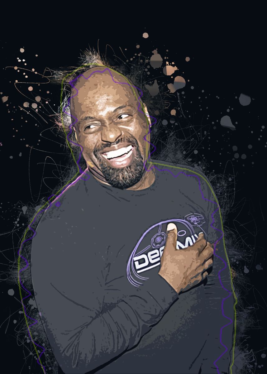 'Frankie Knuckles' Poster, picture, metal print, paint by MDA STUDIO ...
