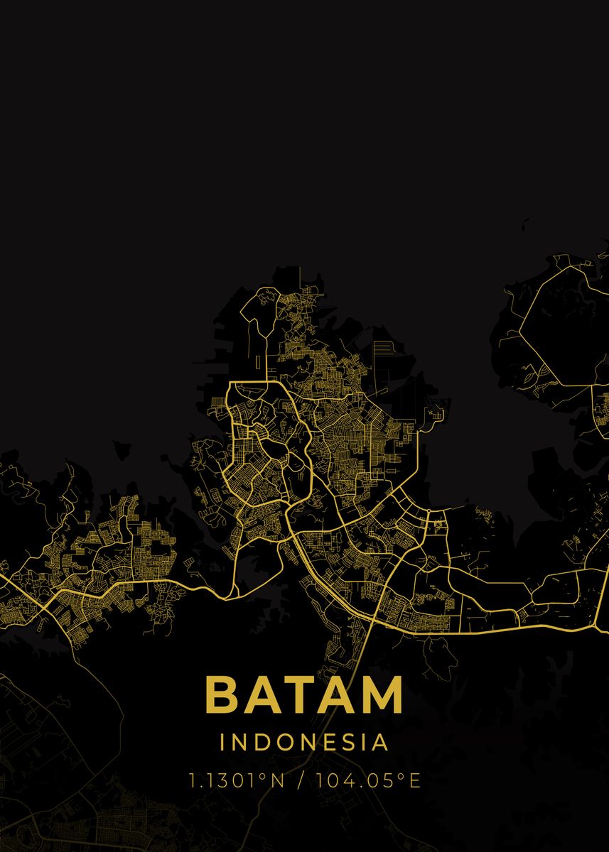 'Batam Indonesia' Poster, picture, metal print, paint by Conceptual ...