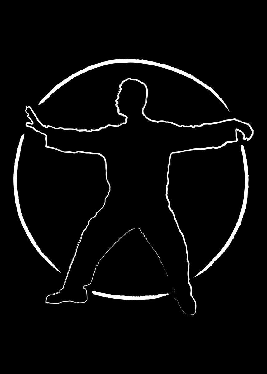 'Qigong Tai Chi Qi Gong' Poster, picture, metal print, paint by ...