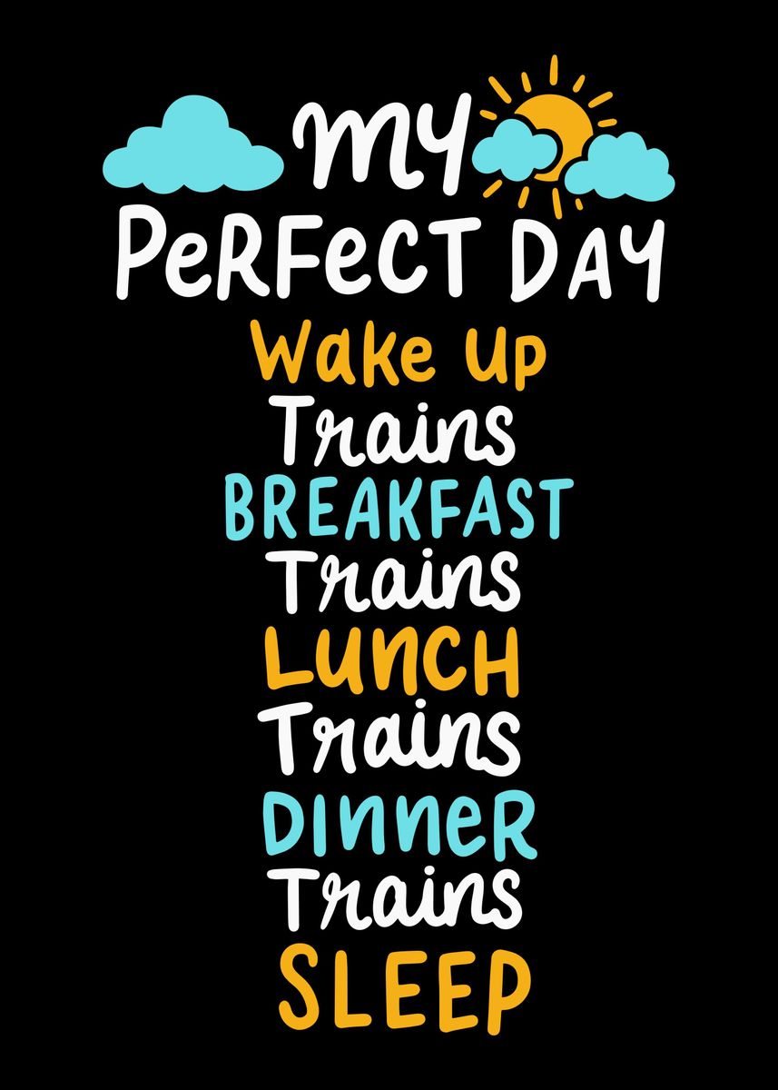 'This My Perfect Day' Poster, picture, metal print, paint by Sebastian ...