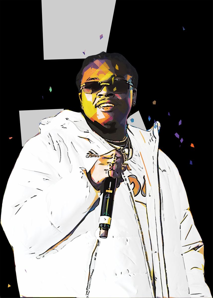 'Gunna ' Poster, picture, metal print, paint by OOM TEAM | Displate