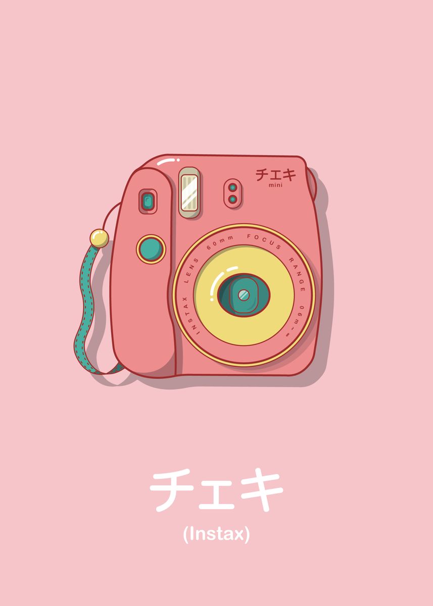 'INSTAX MINI' Poster by VEIN graphic | Displate