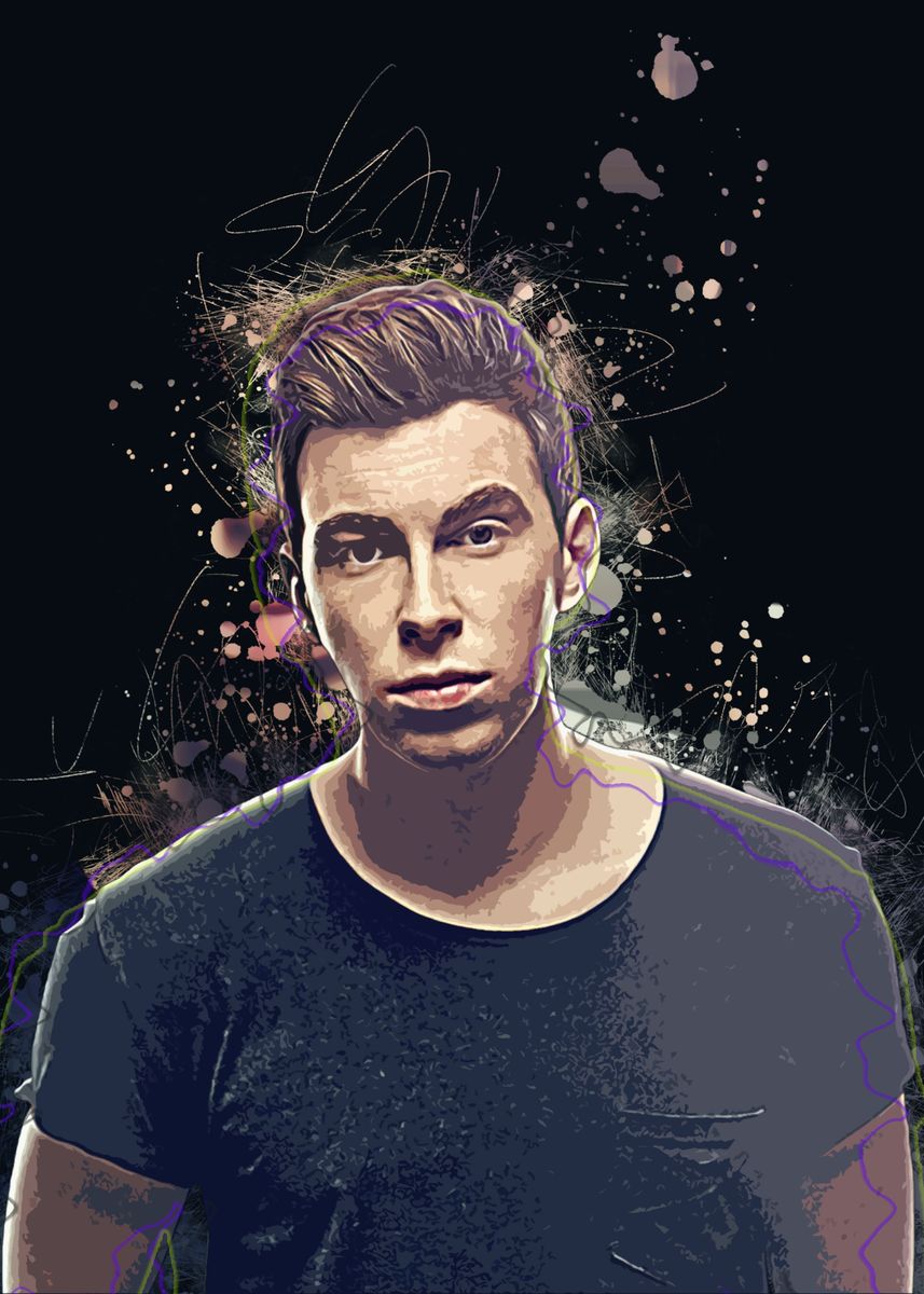 'Hardwell' Poster by MDA STUDIO | Displate