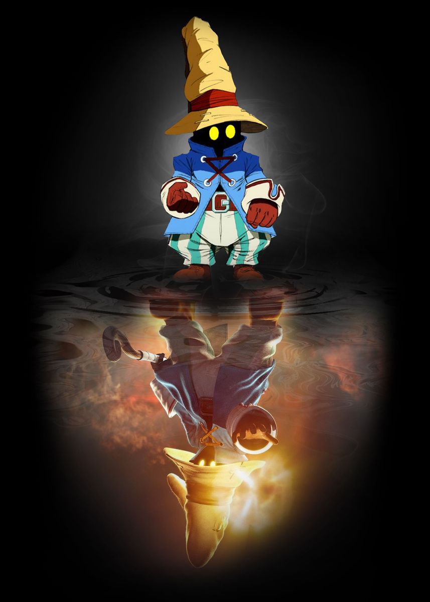 'Vivi Final Fantasy Refect' Poster, picture, metal print, paint by ...