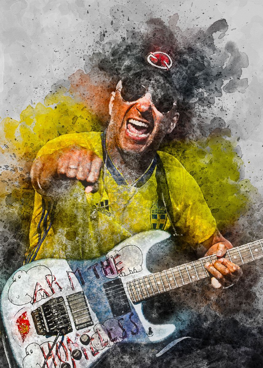 'Tom Morello' Poster by BFM STUDIO | Displate