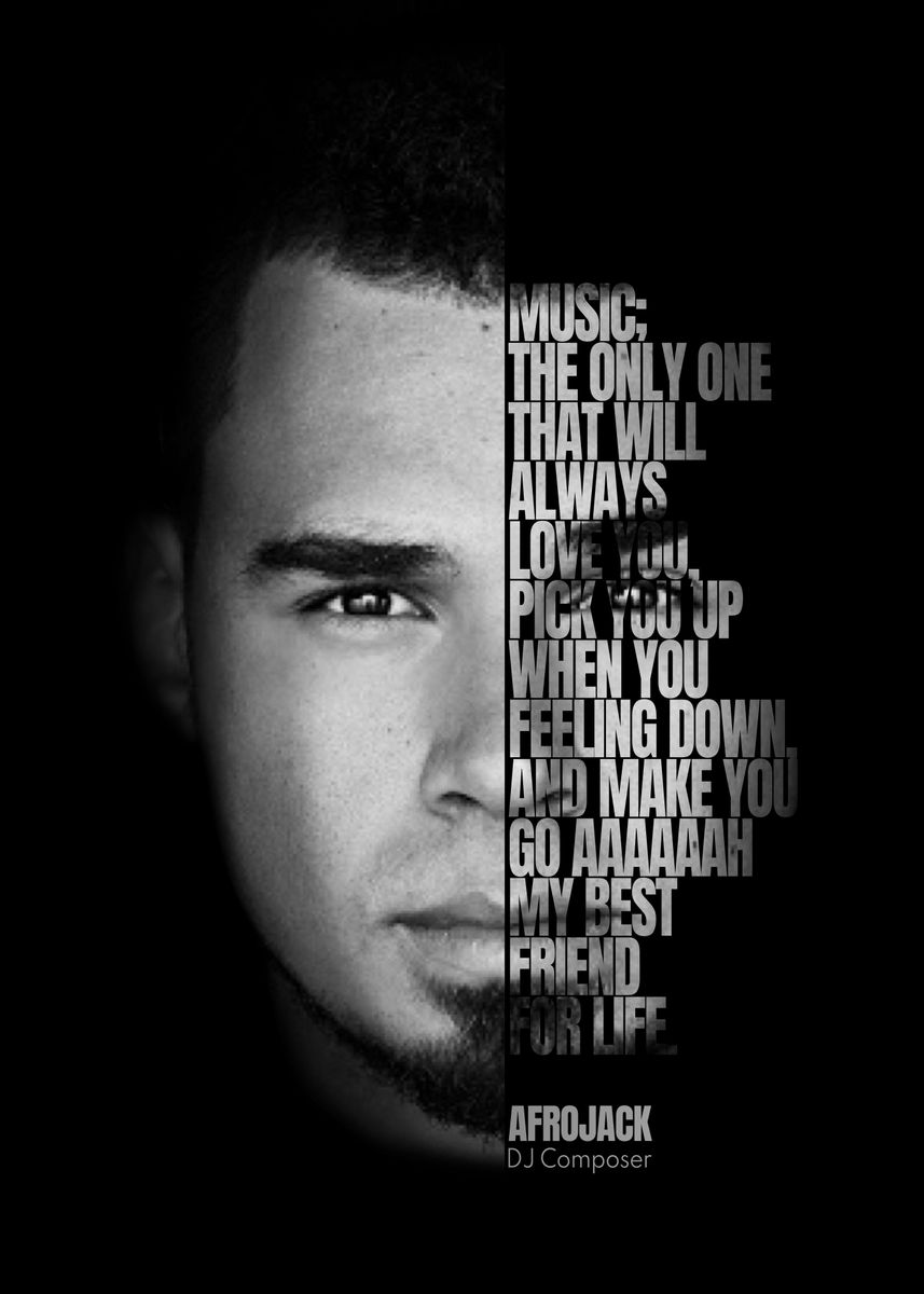 'Afrojack Nick van de Wall' Poster by erwin saputra art | Displate