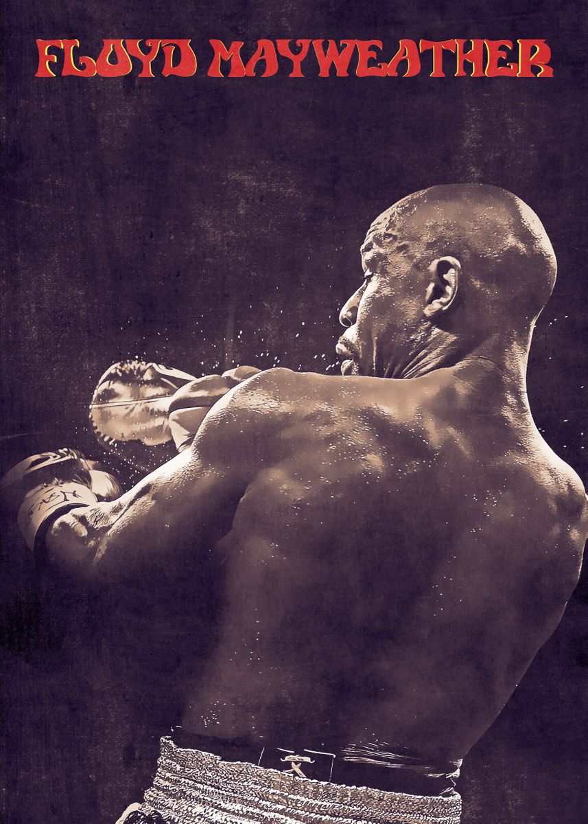 'Floyd Mayweather' Poster by Anxhela Sufa | Displate
