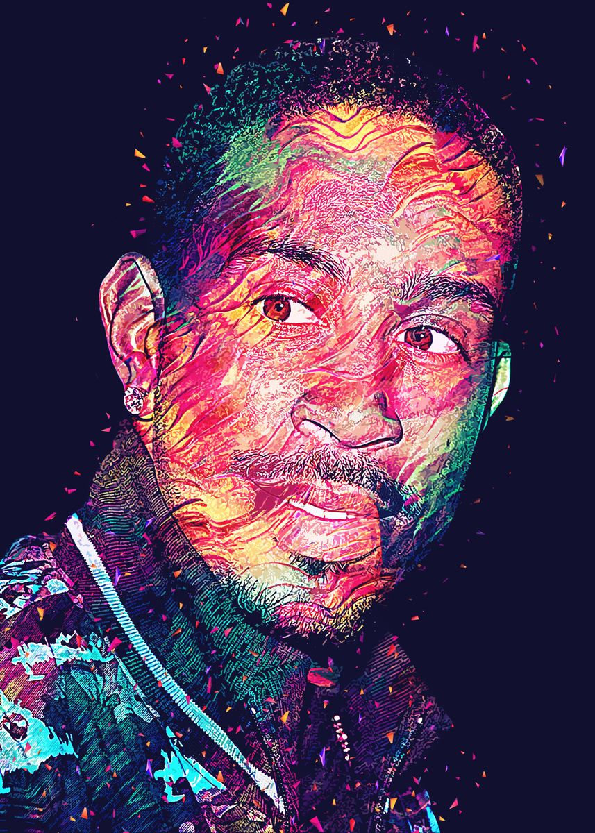 ' Ludacris' Poster, picture, metal print, paint by TI KI | Displate