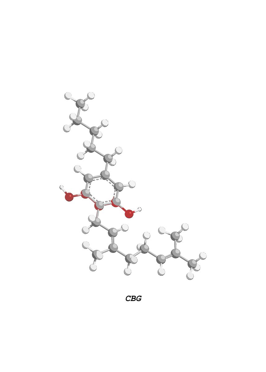 'CBG' Poster, picture, metal print, paint by ChemECool | Displate