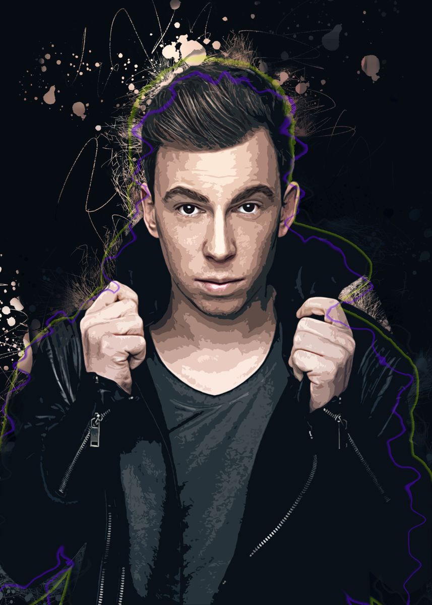 'Hardwell' Poster, picture, metal print, paint by MDA STUDIO | Displate