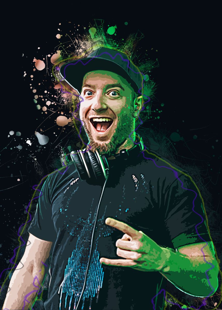 'Excision' Poster, picture, metal print, paint by MDA STUDIO | Displate