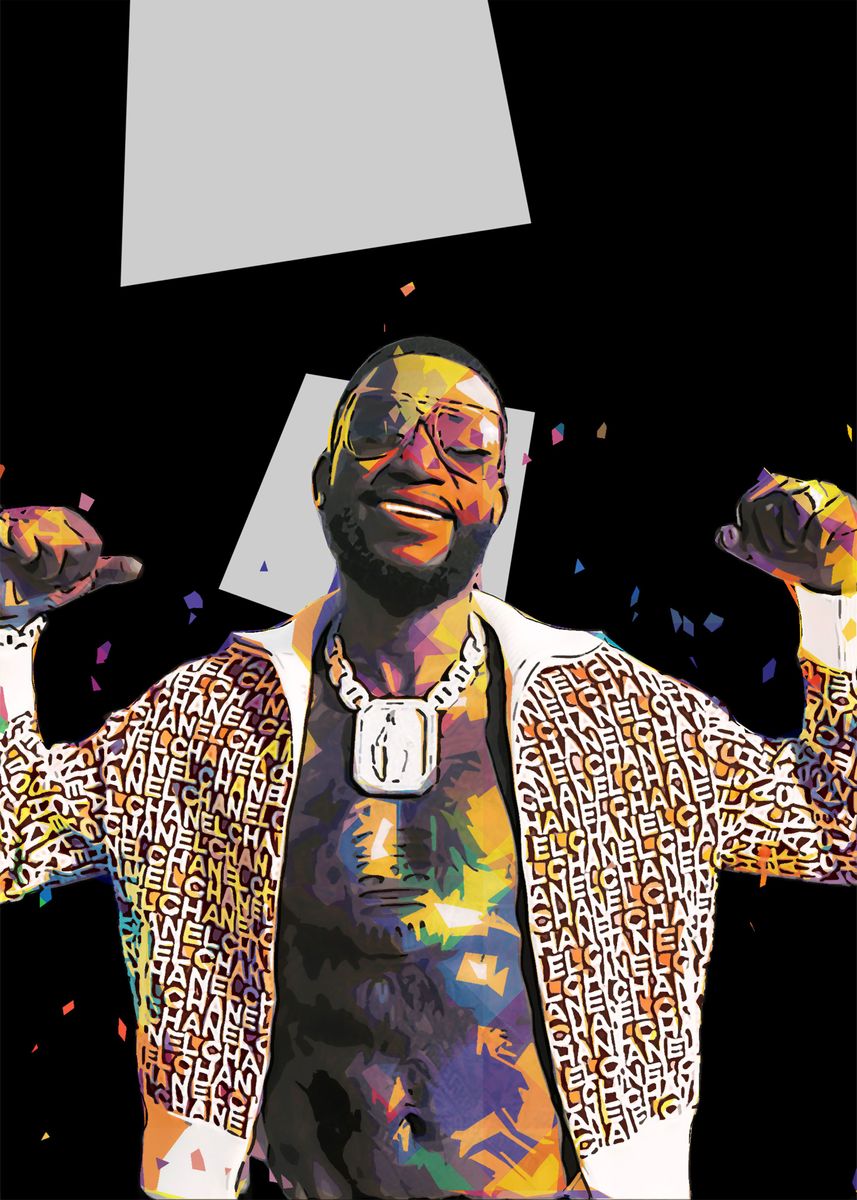 'Gucci Mane' Poster, picture, metal print, paint by OOM TEAM | Displate