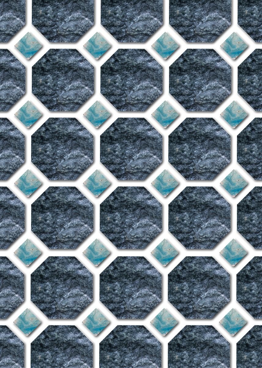 'Octagon rocks' Poster by CiniArt | Displate